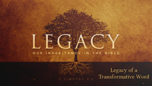 Legacy of a Transformative Word - Freedom Centre Church